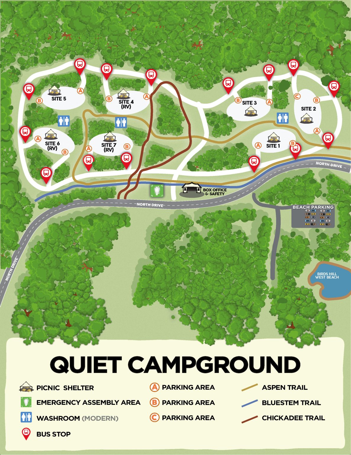 Quiet Campground - Winnipeg Folk Festival